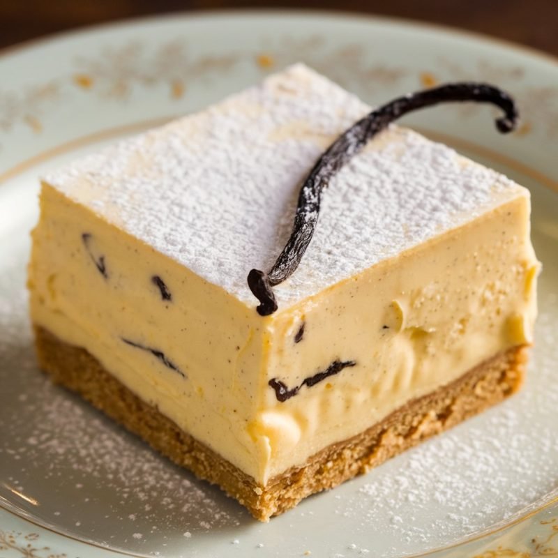 Best Classic Vanilla Custard Cream Squares Recipe