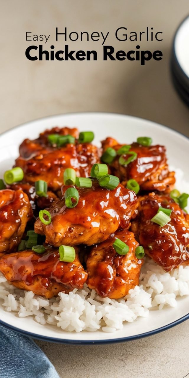 Honey Garlic Chicken Recipe: Easy in 20-Minute