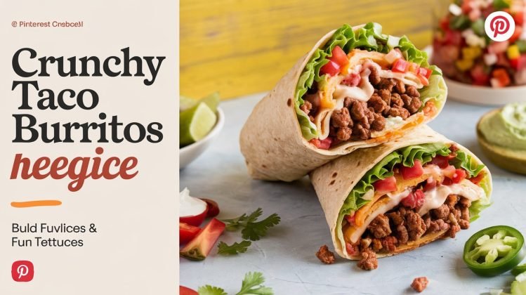 Crunchy Taco Burritos Recipe: Bold Flavors & Fun Textures