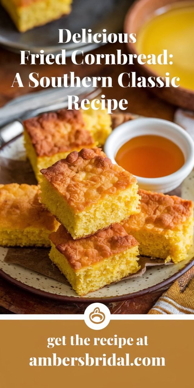 Delicious Fried Cornbread: A Southern Classic Recipe