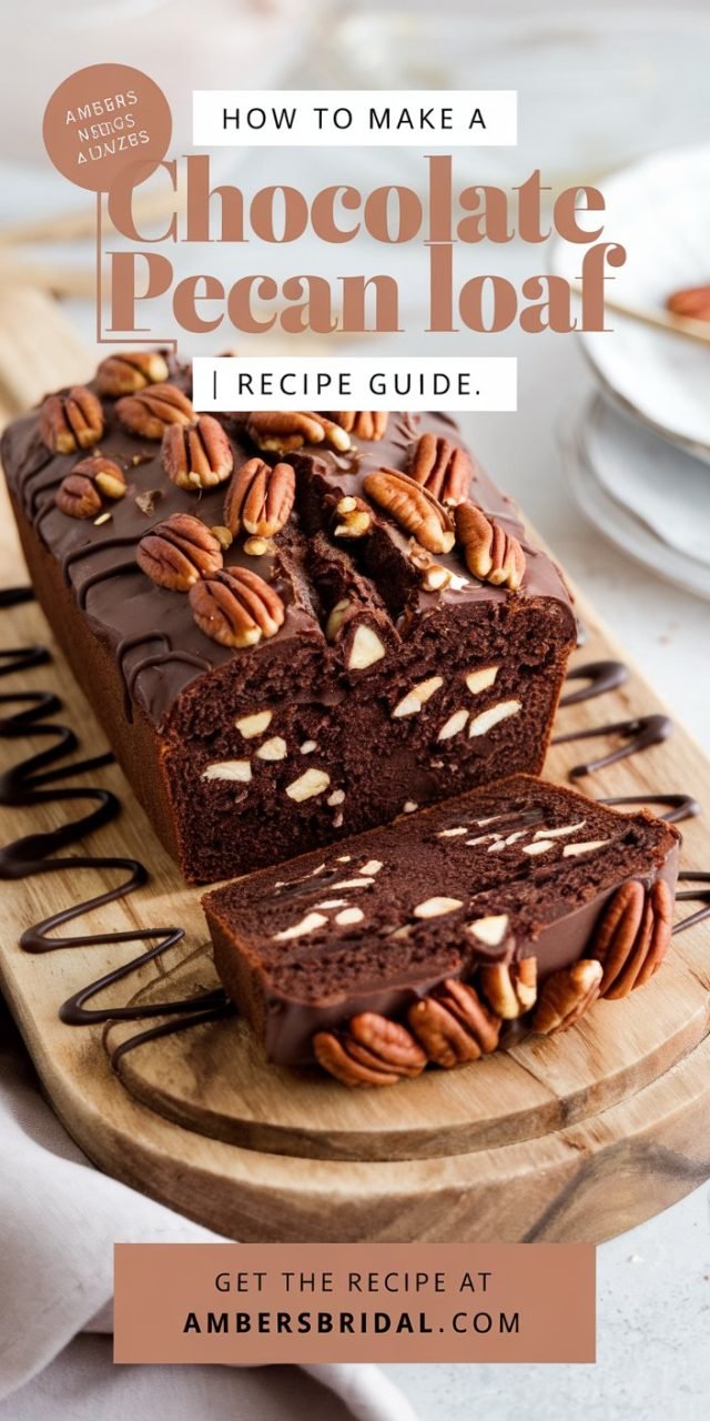 How to Make a Luscious Chocolate Pecan Loaf | Recipe Guide