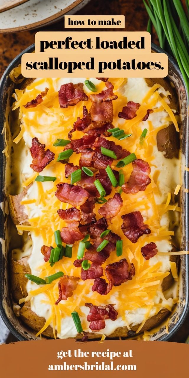 How to Make Perfect Loaded Scalloped Potatoes