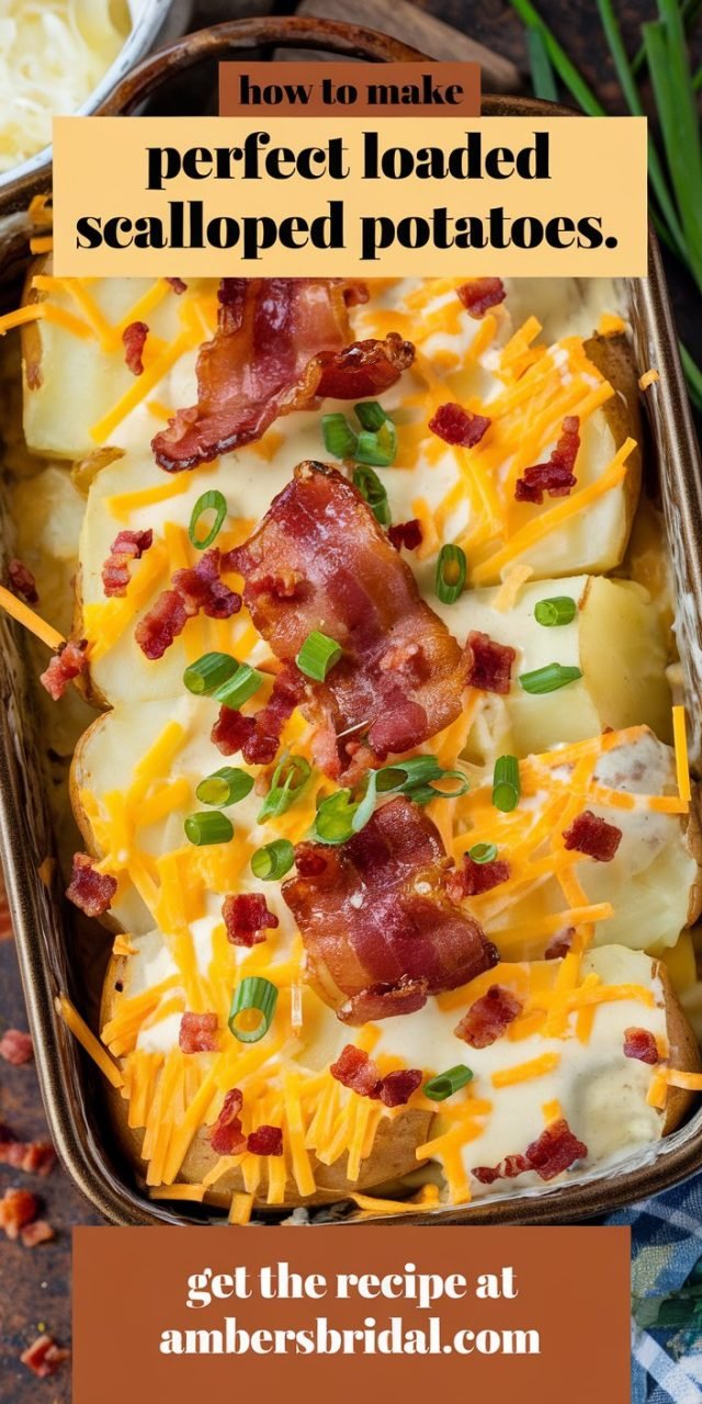 How to Make Perfect Loaded Scalloped Potatoes