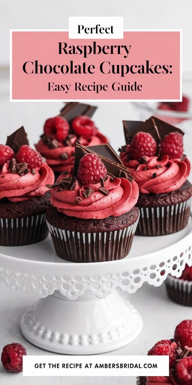 Perfect Raspberry Chocolate Cupcakes: Easy Recipe Guide