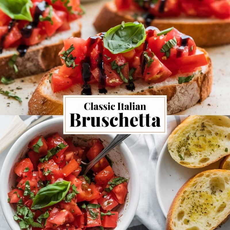 Classic Italian Bruschetta Recipe: Perfect for Any Gathering