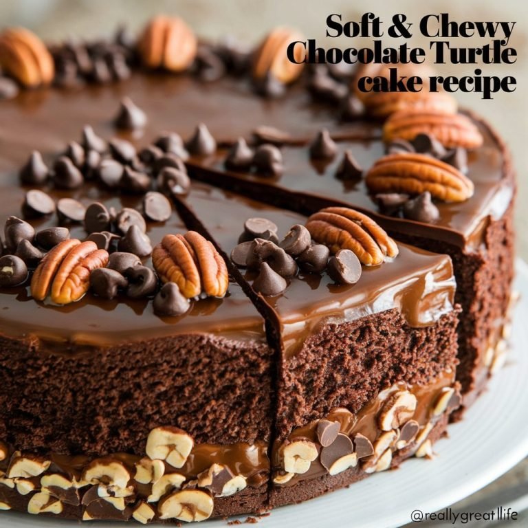 Delicious Chocolate Turtle Cake: A Classic Dessert