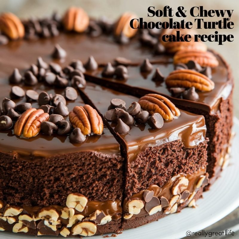 Delicious Chocolate Turtle Cake: A Classic Dessert