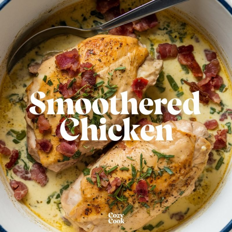 Easy Smothered Chicken Recipe - Southern Comfort Food