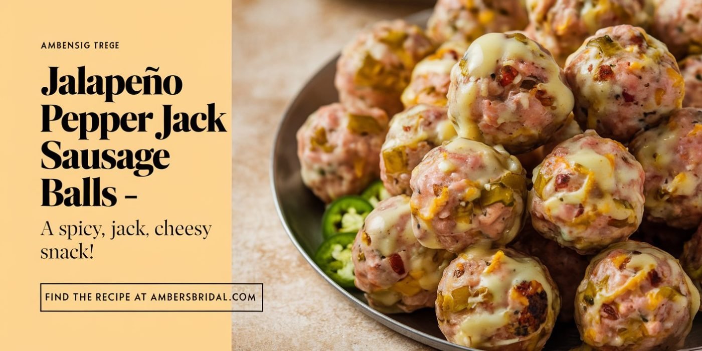 Easy Jalapeño Pepper Jack Sausage Balls Recipe