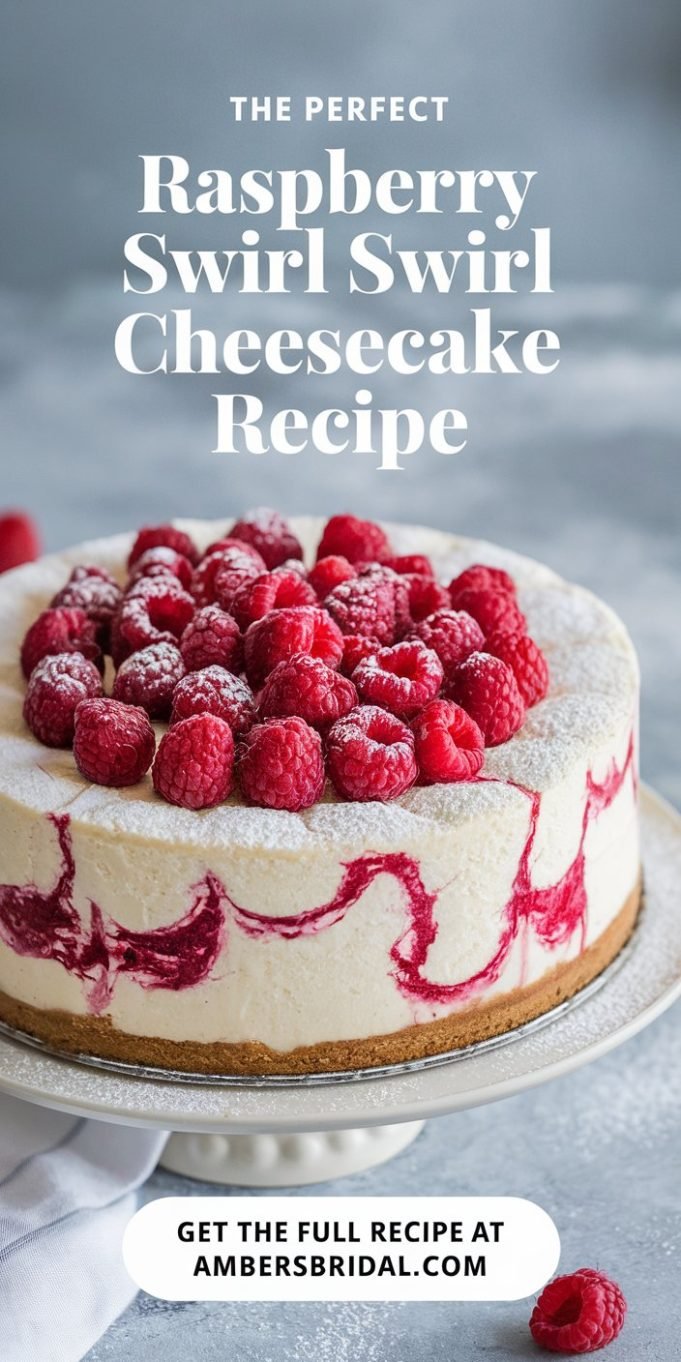 The Perfect Raspberry Swirl Cheesecake Recipe