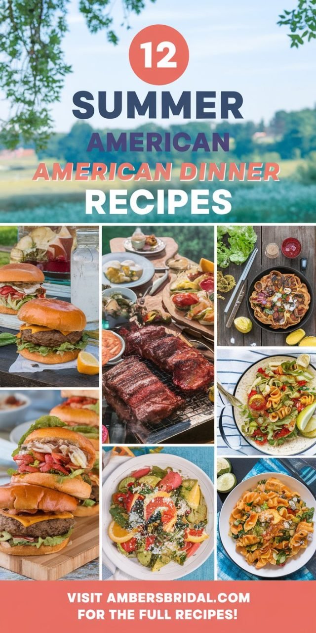 12 Lazy Summer American Dinner Recipes