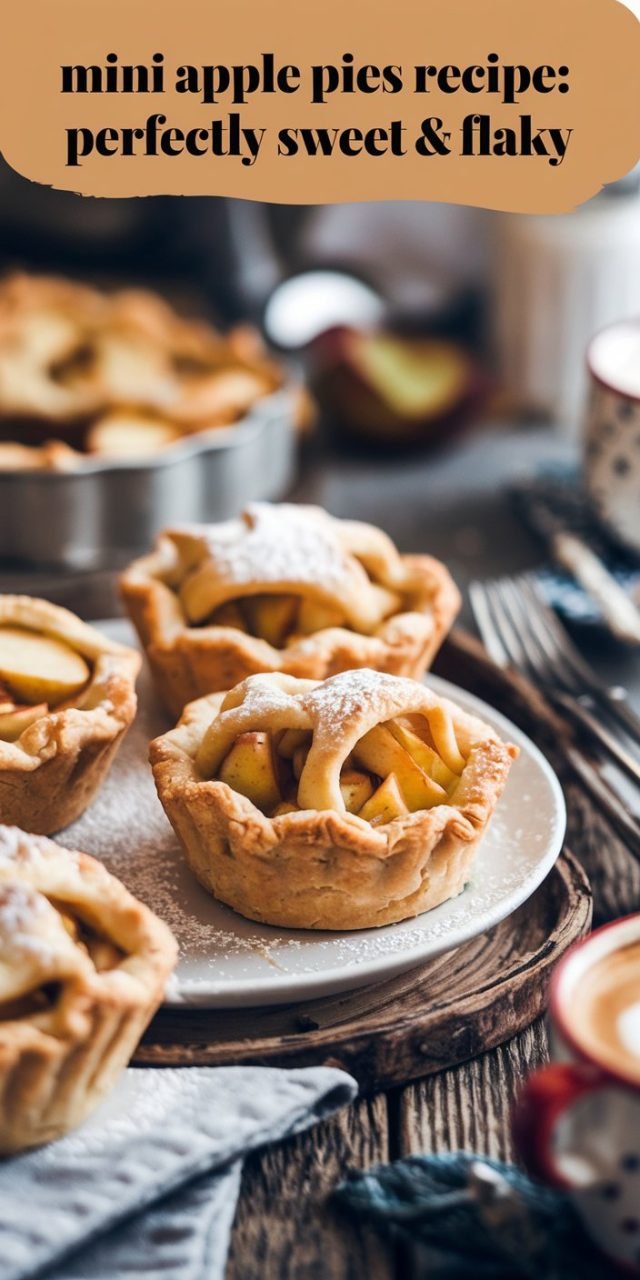 Mini Apple Pies Recipe: Perfectly Sweet & Flaky