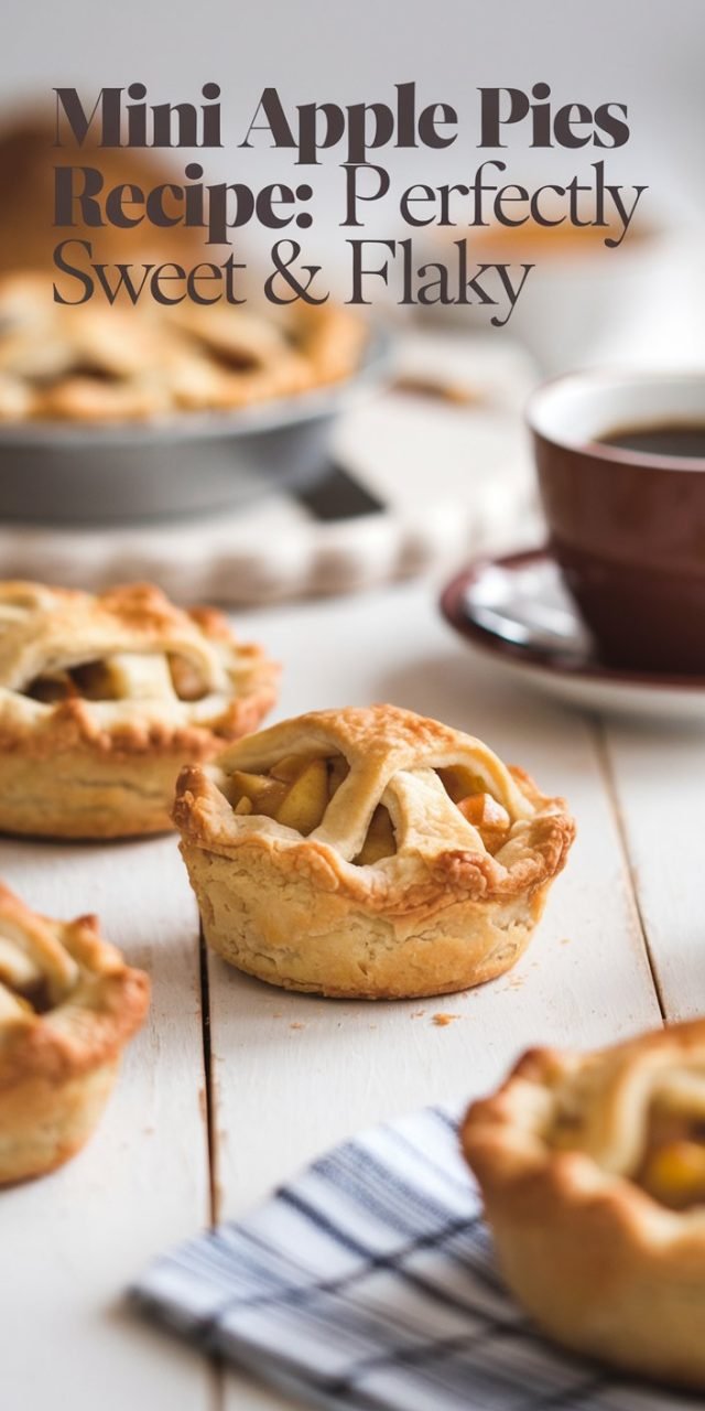Mini Apple Pies Recipe: Perfectly Sweet & Flaky