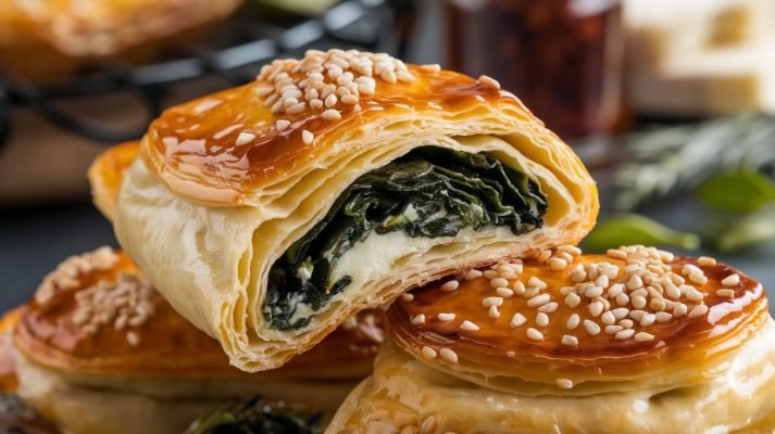 Mediterranean Addictive Spinach Stuffed Pastry